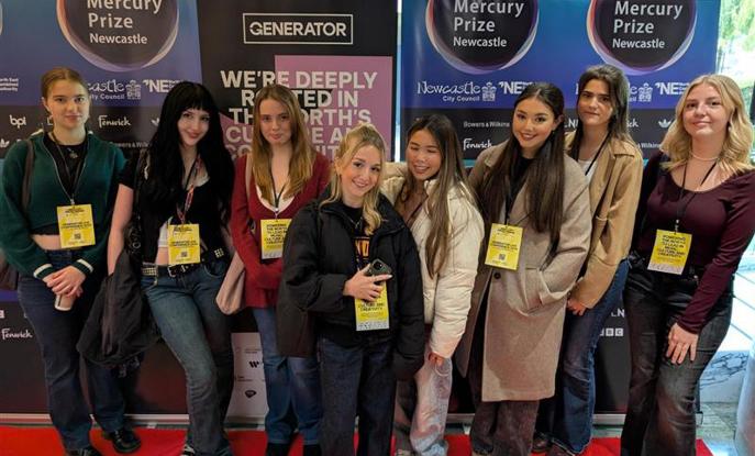 A Level Media & Music Technology Students Attend Generator Live